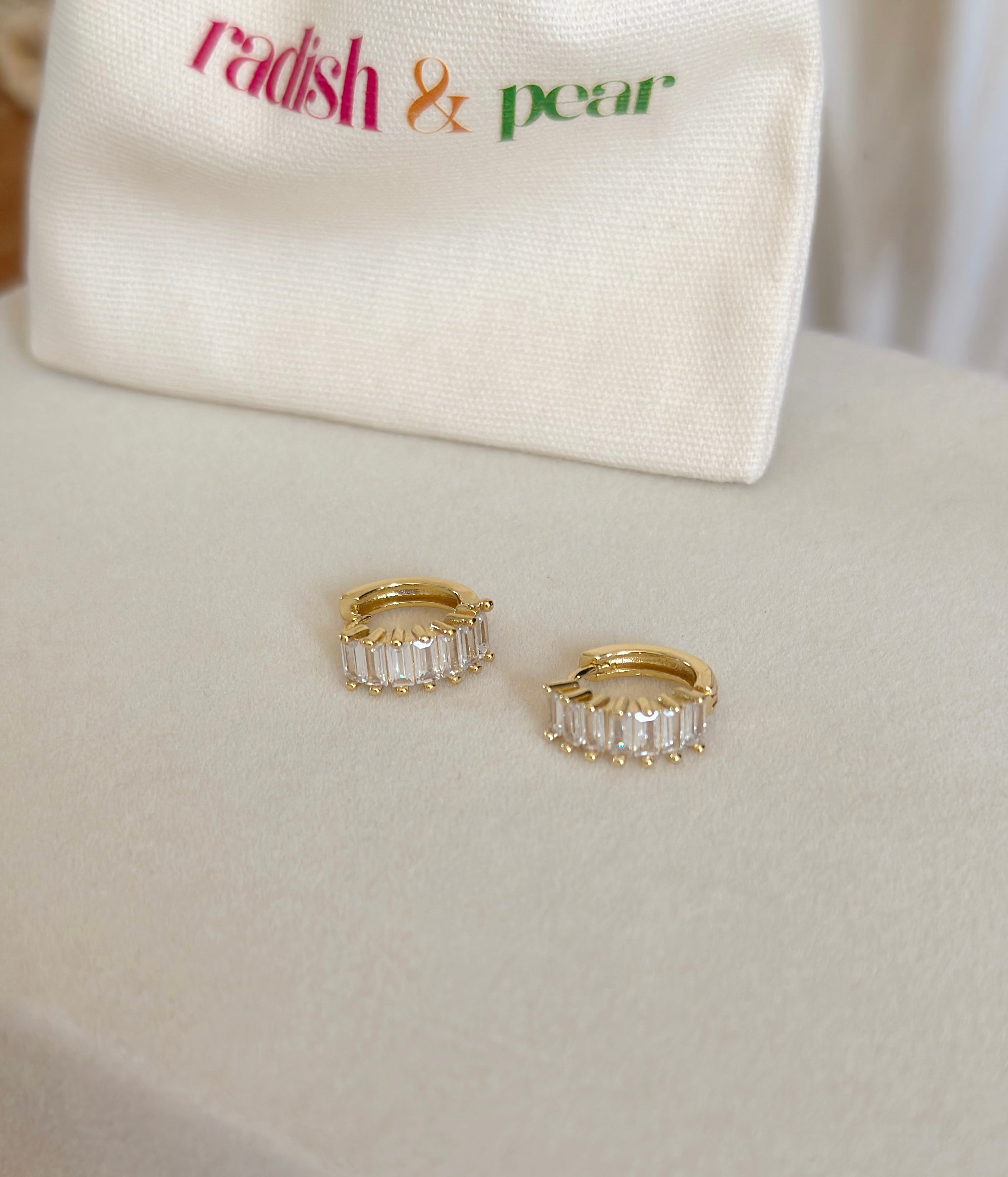 The Kate Earring - Gold – Radish & Pear